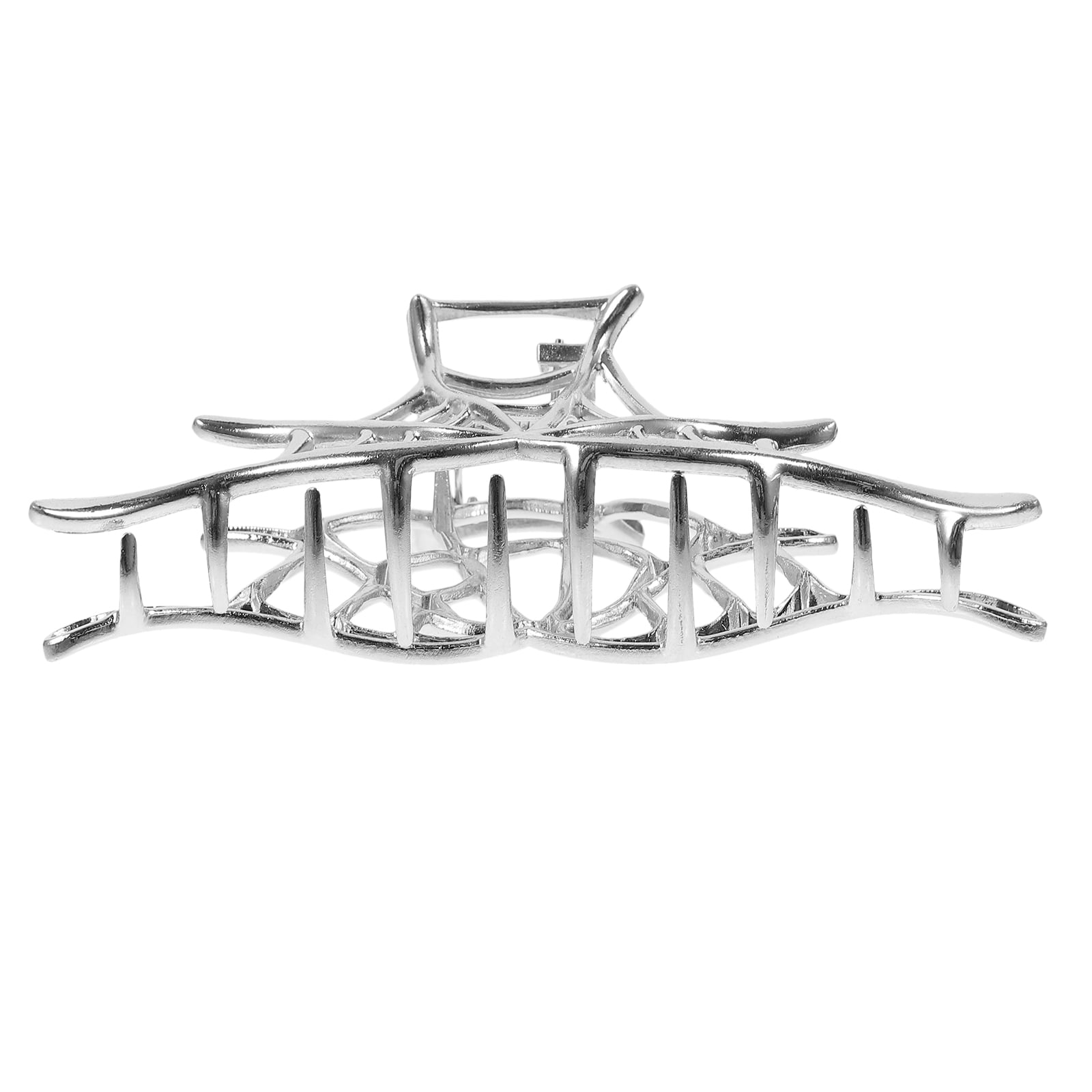 KALLORY Women Hair Claw Clip 1Pack Zinc Alloy Cobweb Pattern for Washing Face Cooking - Walmart.com