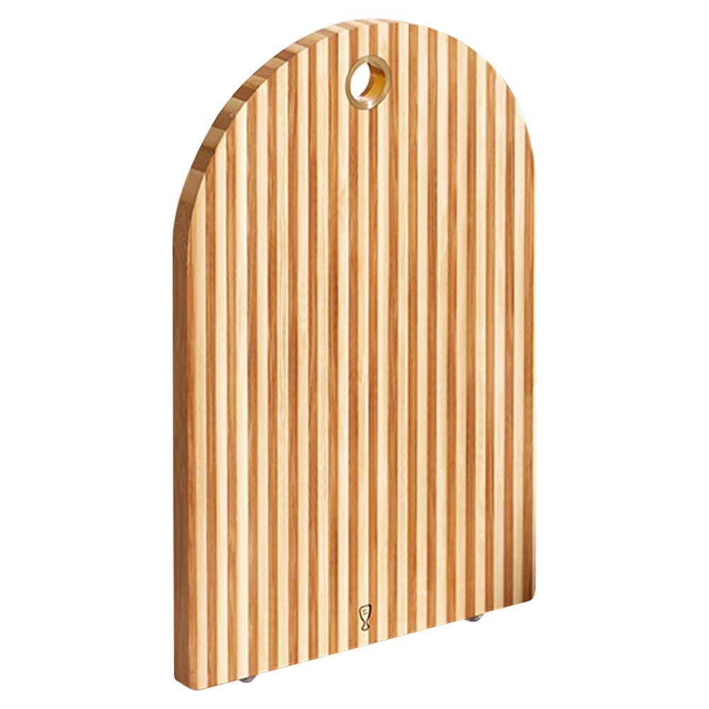 KALLORY Wood Cutting Board for Home Use Multi Color Meal Prep and ...