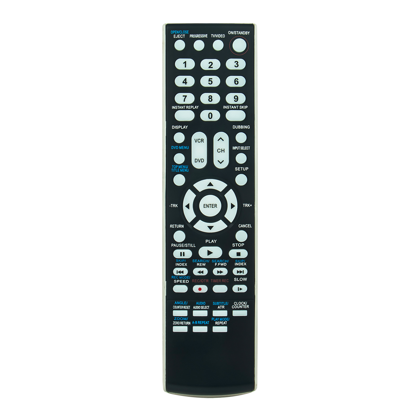 KALMUTY SE-R0180 Replaced Remote Control Fit For Toshiba DVD Recorder VCR Combo D-VR4 D-VRW1 D ...