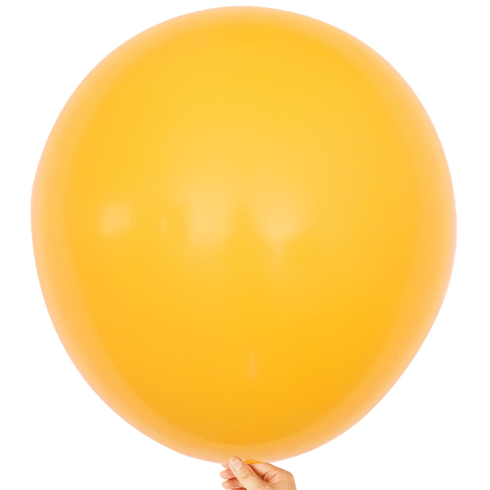 KALOR 18 Inch Lemon Yellow Balloons, AFN110 Pcs Lemon Yellow Matte ...