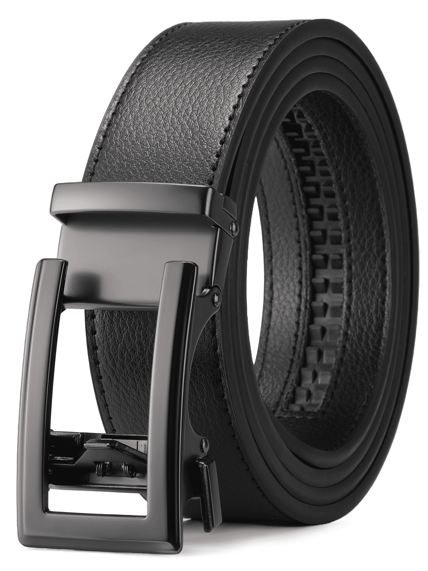 KALUNMA Ratchet Belt for Men, Mens Dress Belt Leather Automatic ...