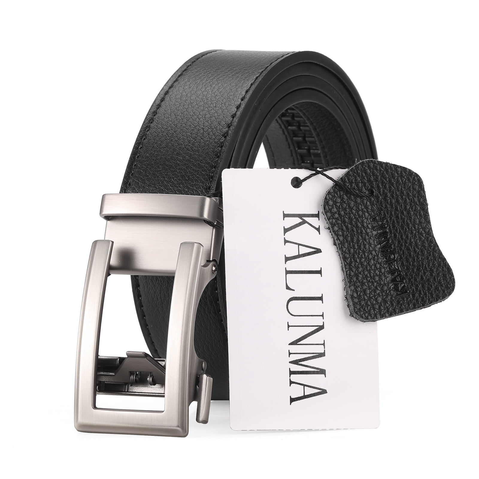 KALUNMA Ratchet Belt for Men, Mens Dress Belt Leather Automatic ...