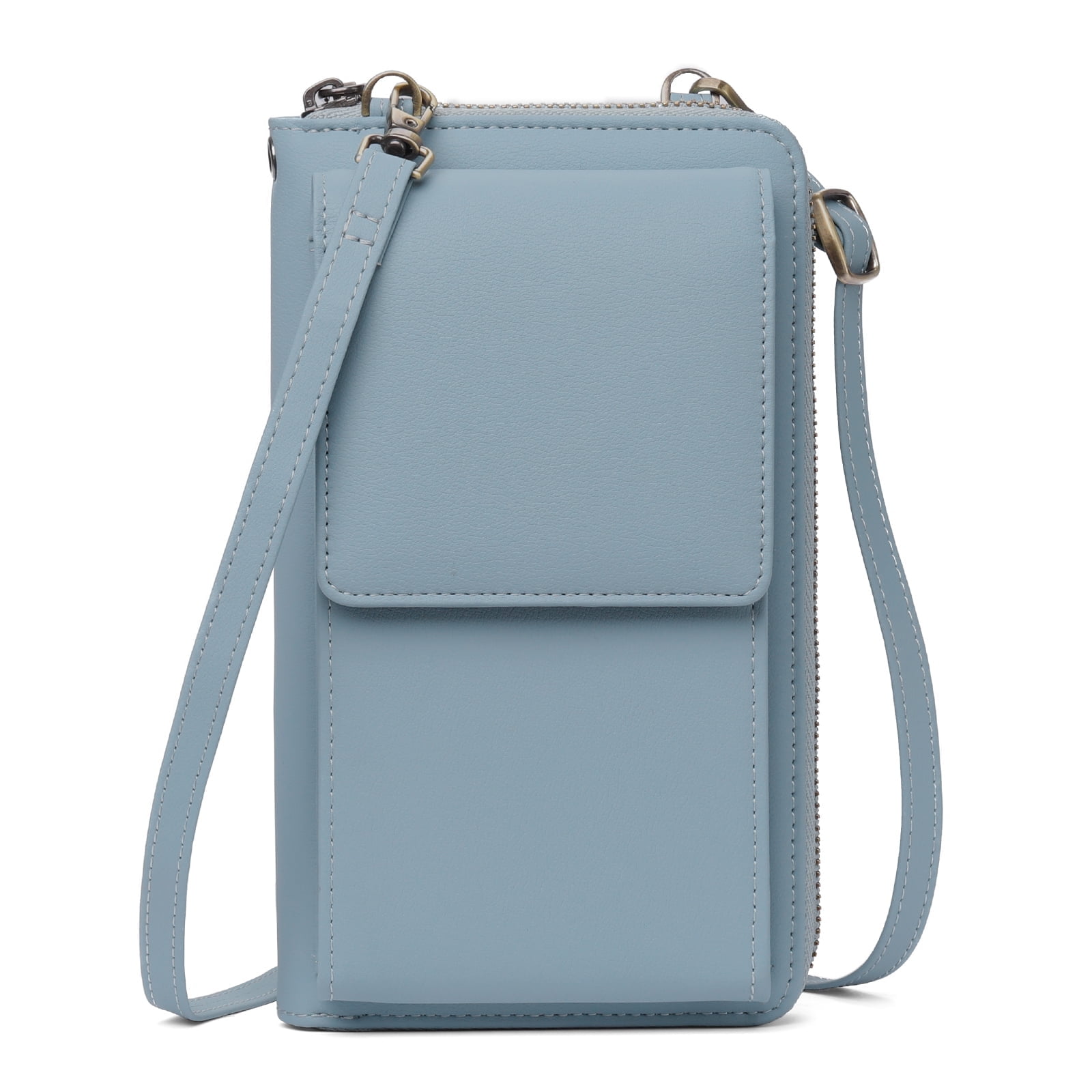 KALUNMA Small Crossbody Cell Phone Bag for Women, Adjustable Leather ...
