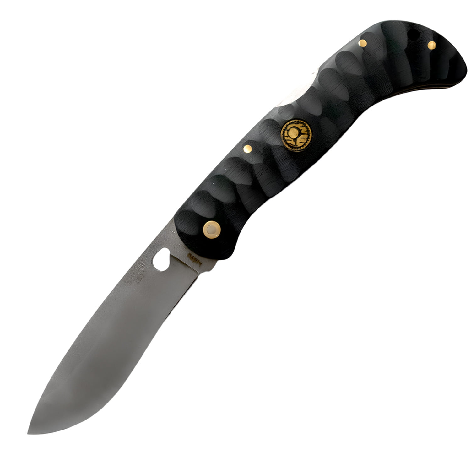 Kam Knife — Folding Knife BOHLER Stainless Steel N690 Camping Knife with 4.13" Blade; Micarta ...