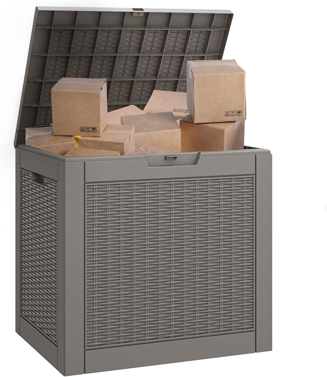 KAMABOKO 35 Gallon Package Delivery Box for Outside, Waterproof Secure ...