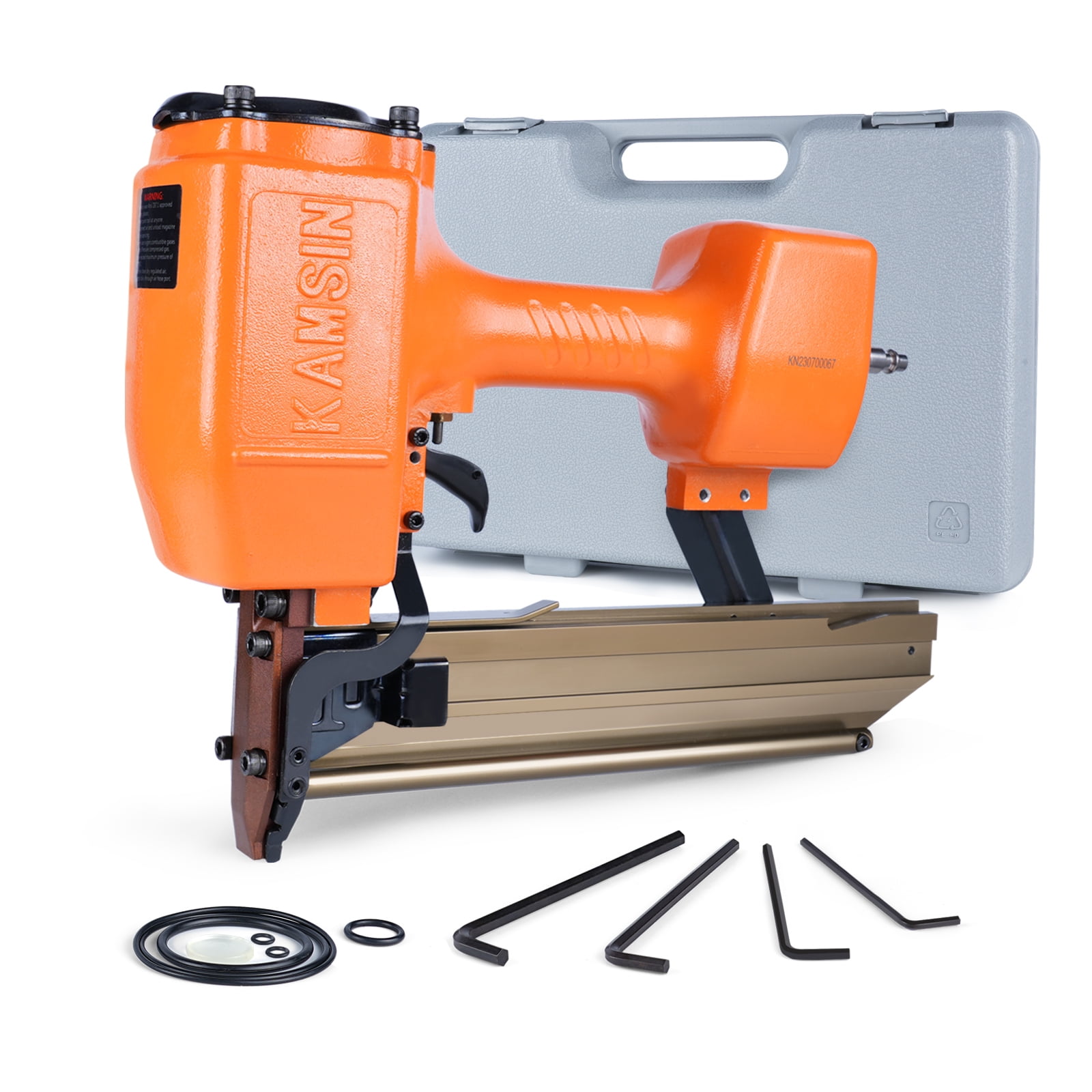 KAMISN N851 16GA Construction Stapler, 7/16-Inch Medium Crown Stapler ...