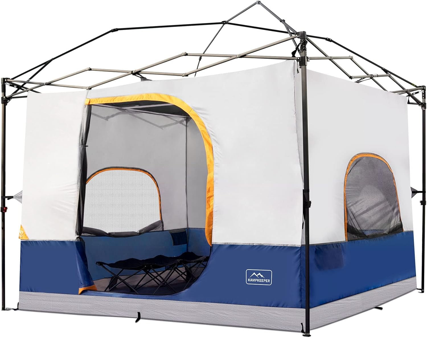 KAMPKEEPER Camping Inner Tent for Pop Up Canopy Tent, Converts 10'x10 ...