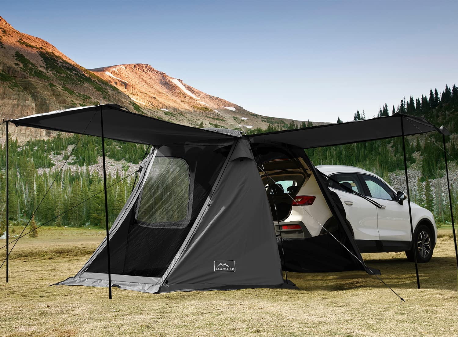KAMPKEEPER SUV Car Tent, Tailgate Shade Awning Tent for Camping ...