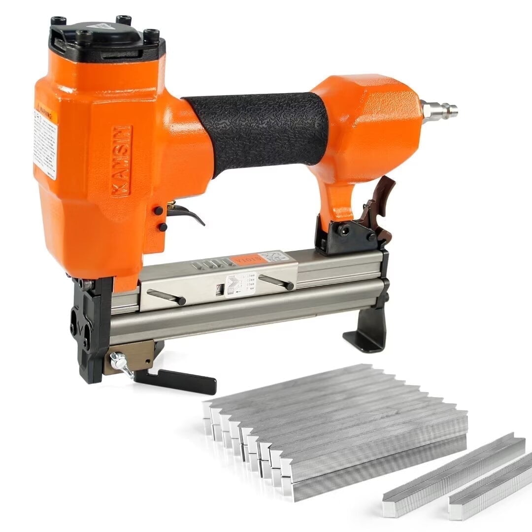 KAMSIN Pneumatic Picture Frame Nailer Gun V1015 with 10mm Nails ...