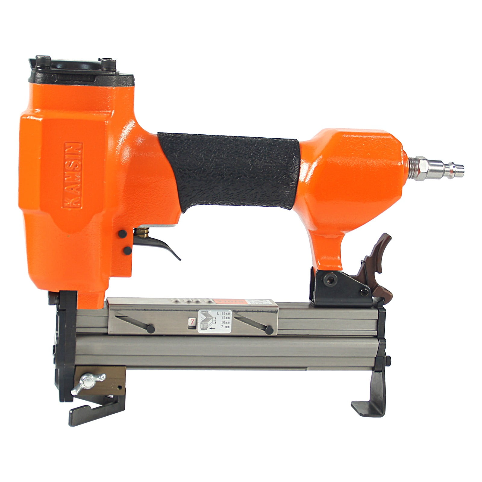 KAMSIN V1015 Pneumatic Picture Frame V Nailer, 5/16” to 19/32” V Nails ...