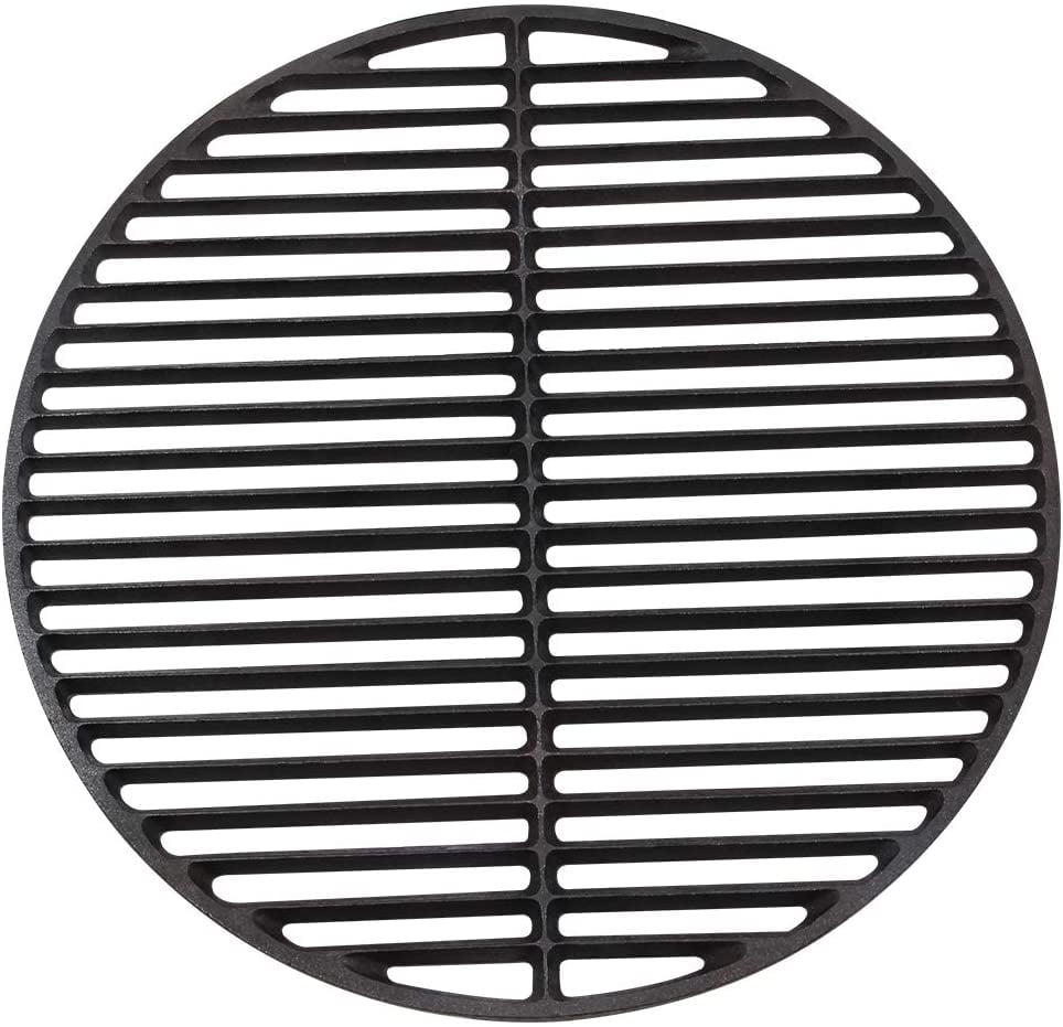 KAMaster 18 inches Cast Iron Cooking Grids Grates for Large Big Green ...