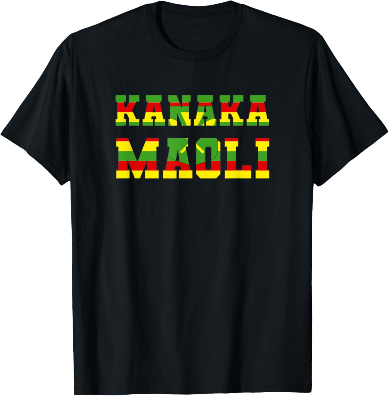 KANAKA MAOLI - Kanaka Maoli Hawaiian Flag T-Shirt - Walmart.com