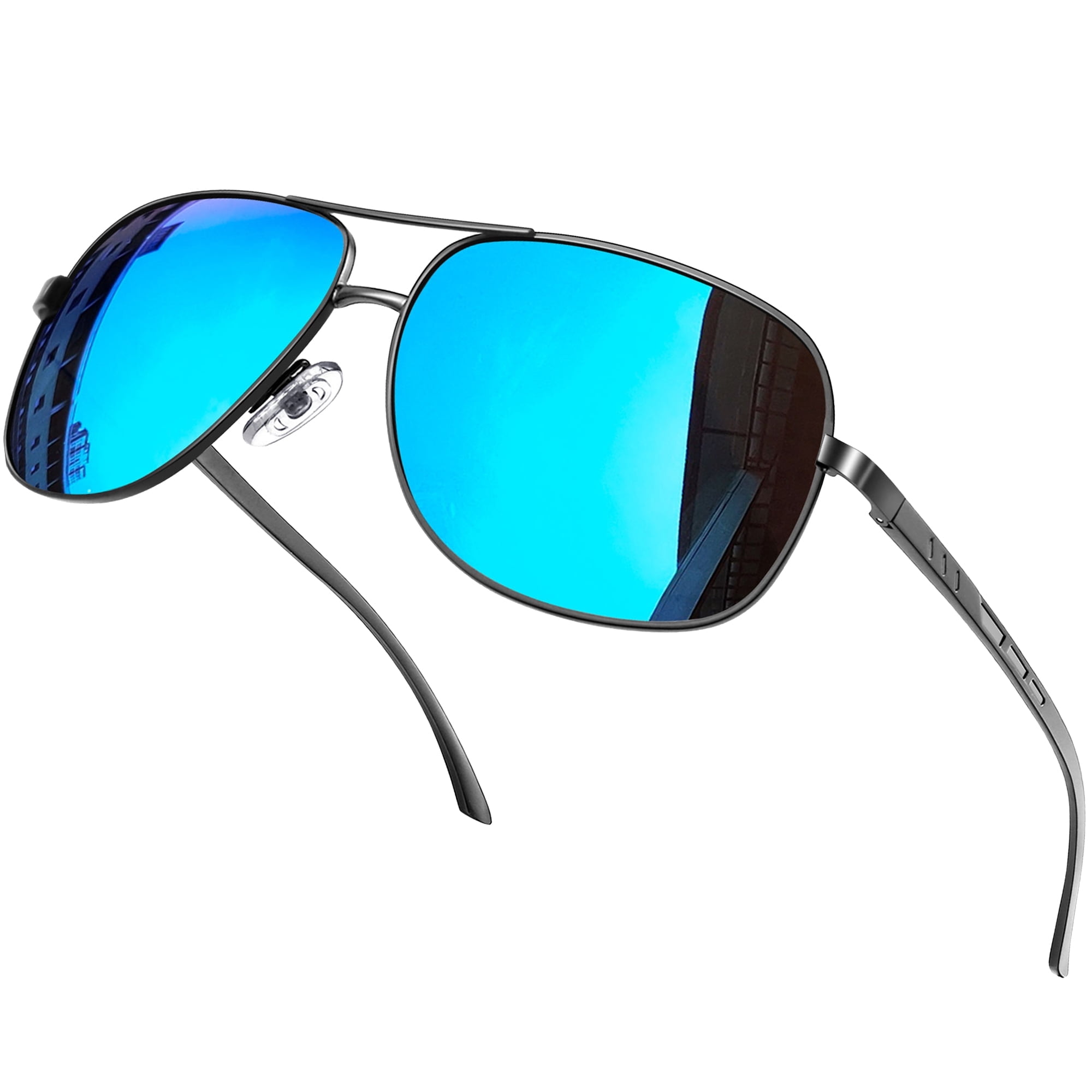 KANASTAL Rectangle Sunglasses Classic Military Shades for Men Women ...