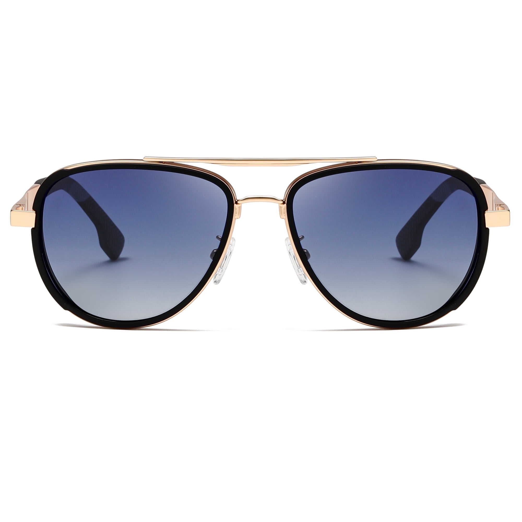 KANASTAL Retro Round Aviator Sunglasses - Polarized UV400 Protection ...