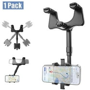 Voltstech Phone Mount for Car, Rear View Mirror Phone Holder, Rotatable ...