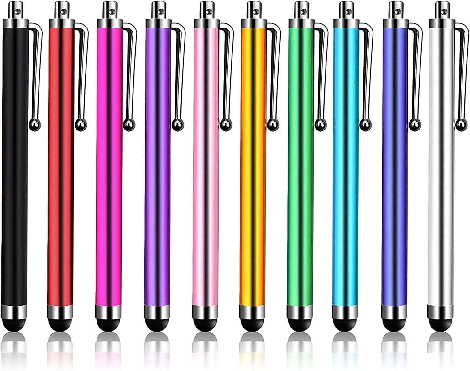 KANCOKIT 10 Pack Stylus Pen, Lightweight 4.1 inch Metal Touch Screen ...