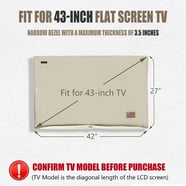 HOMEYA Outdoor TV Cover LED Flat Screen Television Protector Universal ...