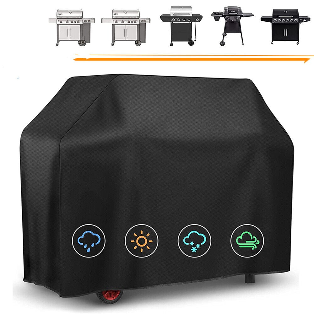 KANCOKIT BBQ Gas Grill Cover Barbecue Waterproof Outdoor Heavy Duty UV ...