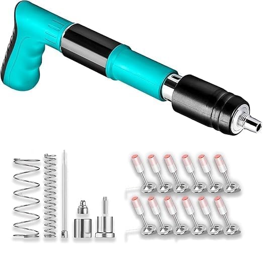 KANDPAND Manual Steel Nail Gun Tool With 12 Nail Mini Nail Fixation ...