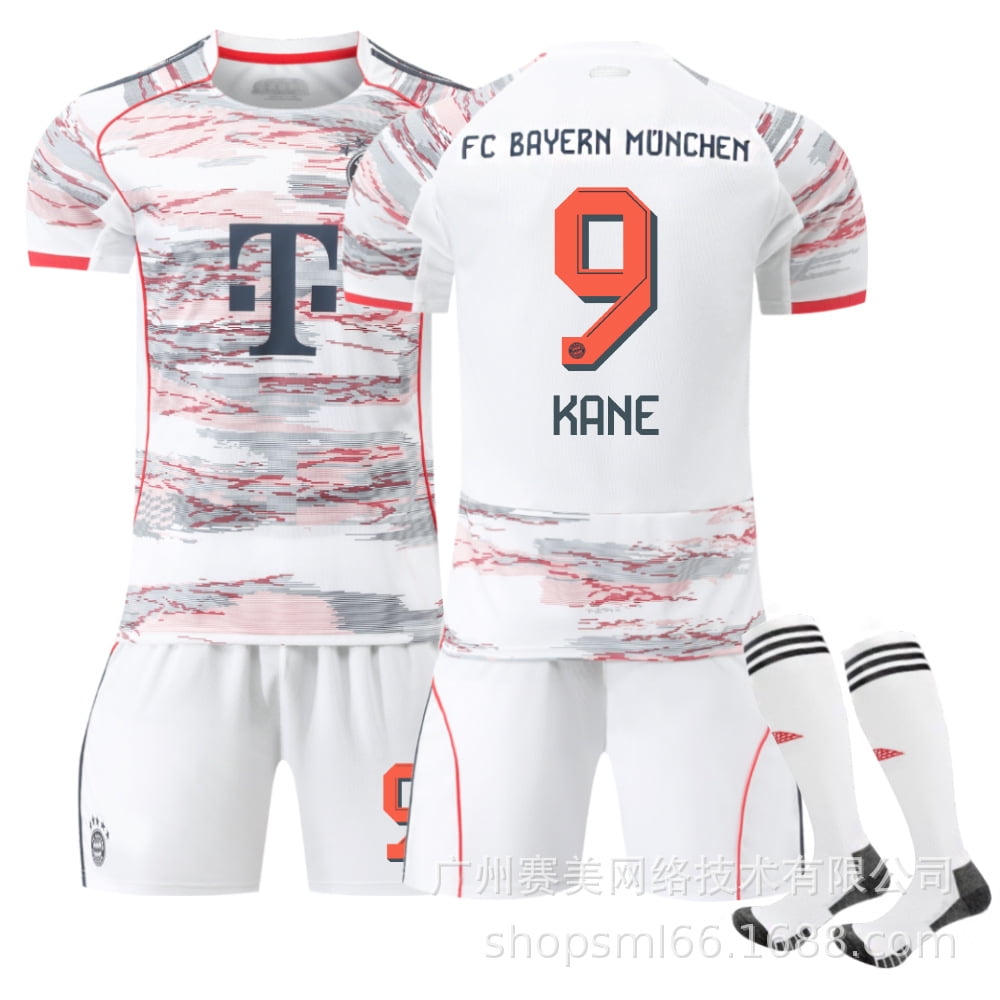 KANE Number 9 2025-2026 lightweight children's football jersey, boys and girls aged 7-16, sports ...