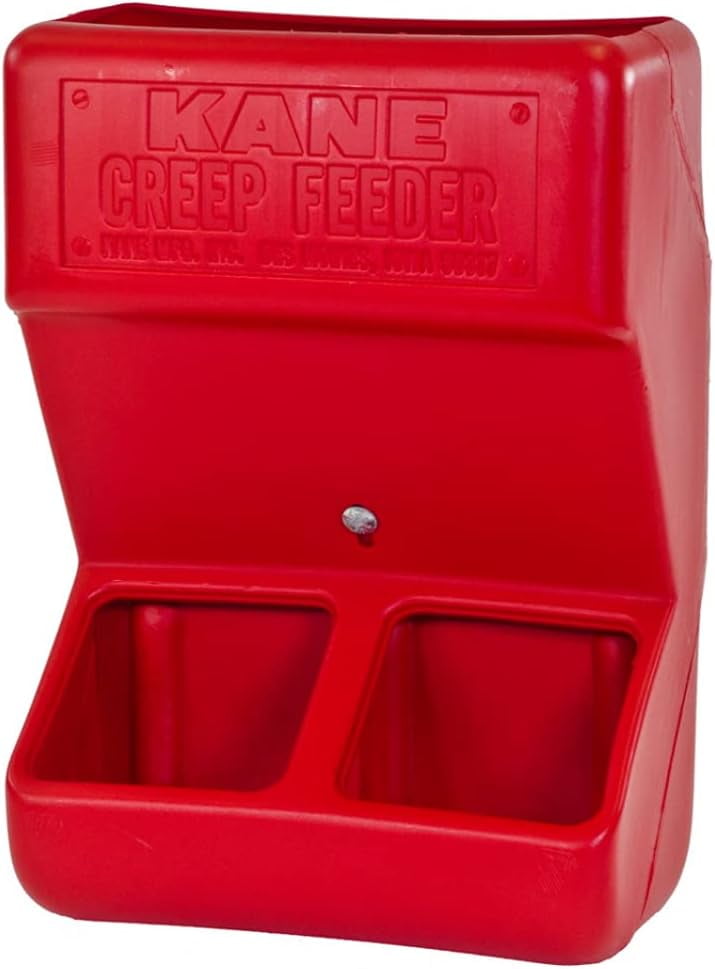 KANE Sheep & Goat Mineral Feeder – 5 lb Capacity Durable Polyethylene ...