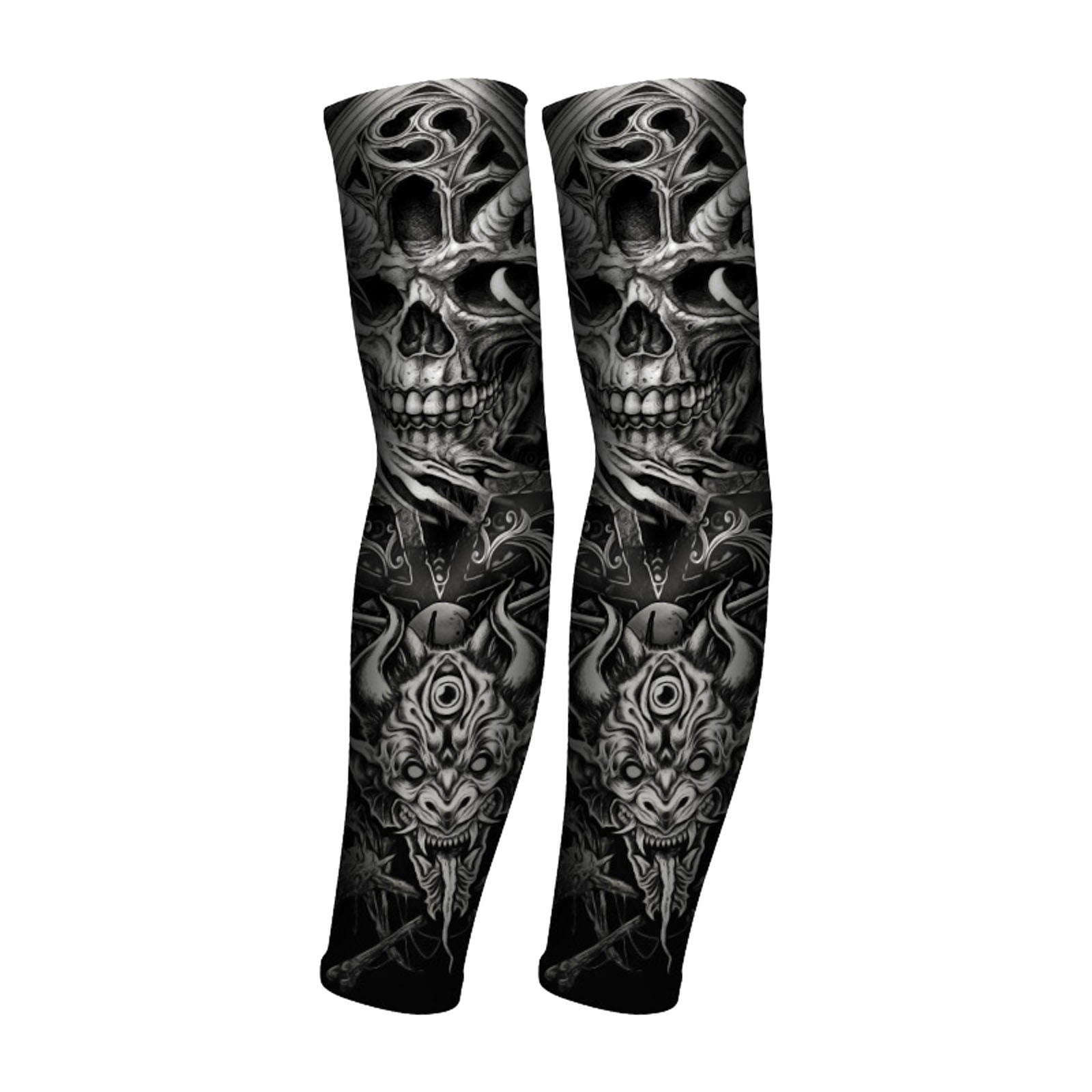 KANG Fashion Temporary Tattoo Sleeves Arm Sleeves for Party Body Art ...