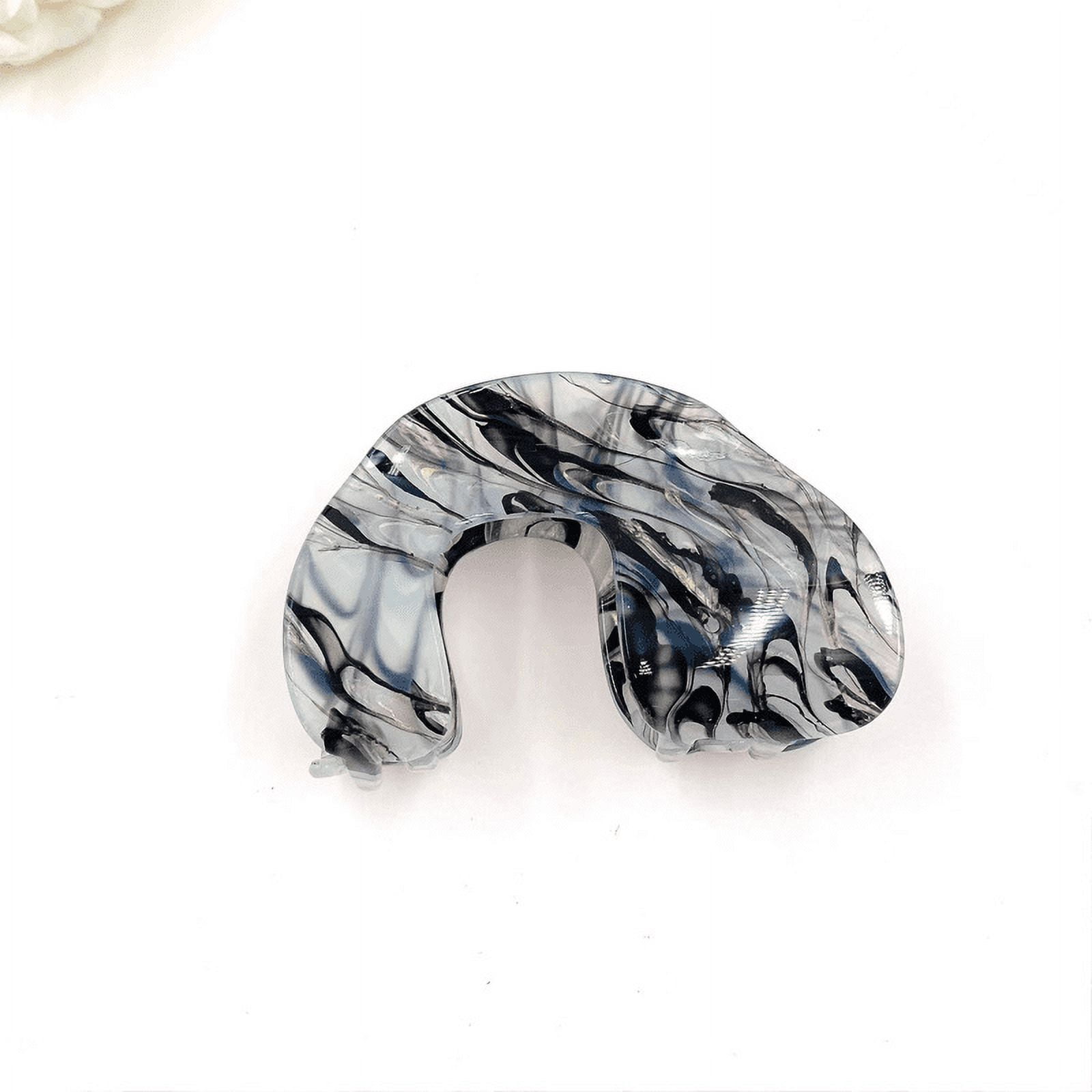 KANPRINCESS Large Acrylic Hair Claw Clips, Unique Texture hair clips ...