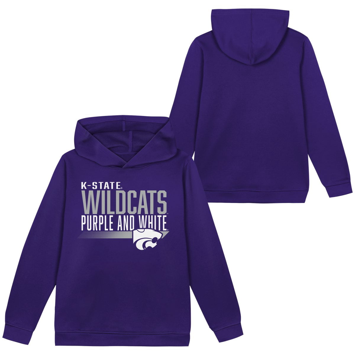 KANSAS STATE Toddler Primry Color Synthetic Fleece HDY 1 Color print ...