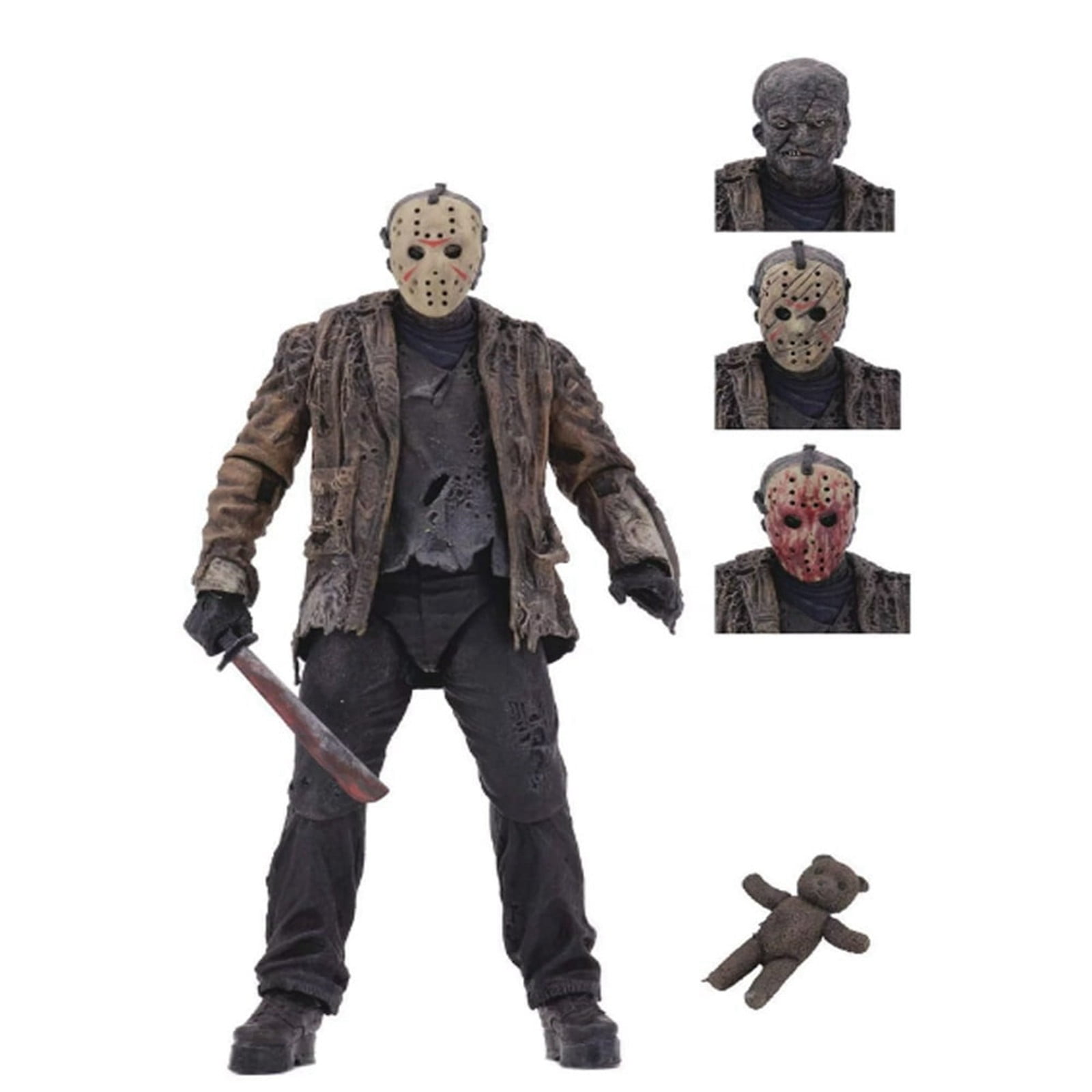 KANY Jason Voorhees action figures clearance sale, 7" Friday The 13Th ...