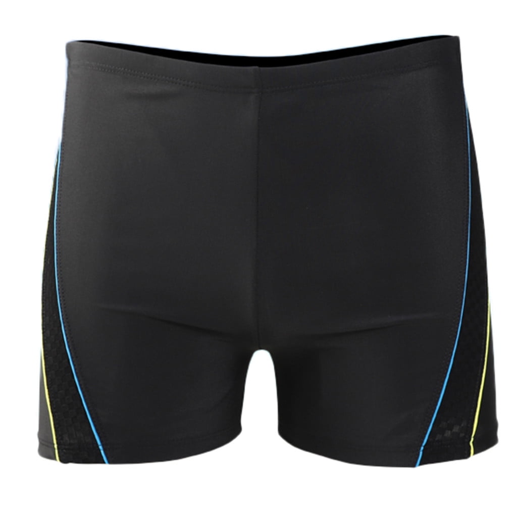 Kany Mens Swim Trunks Mens Printing Sexy Nylon Breathable Built In