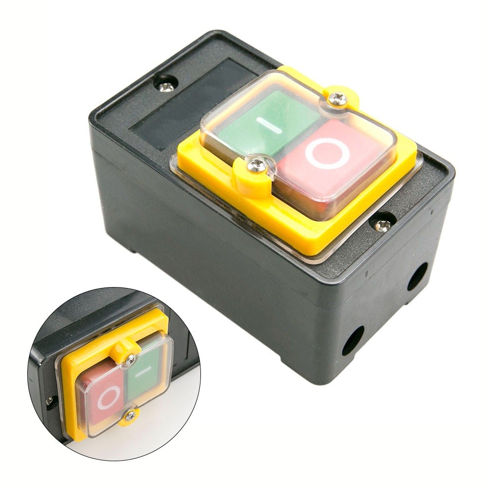 KAO-10KH 10A 380V Button Switch Power Switch for Cutting Machine Bench ...