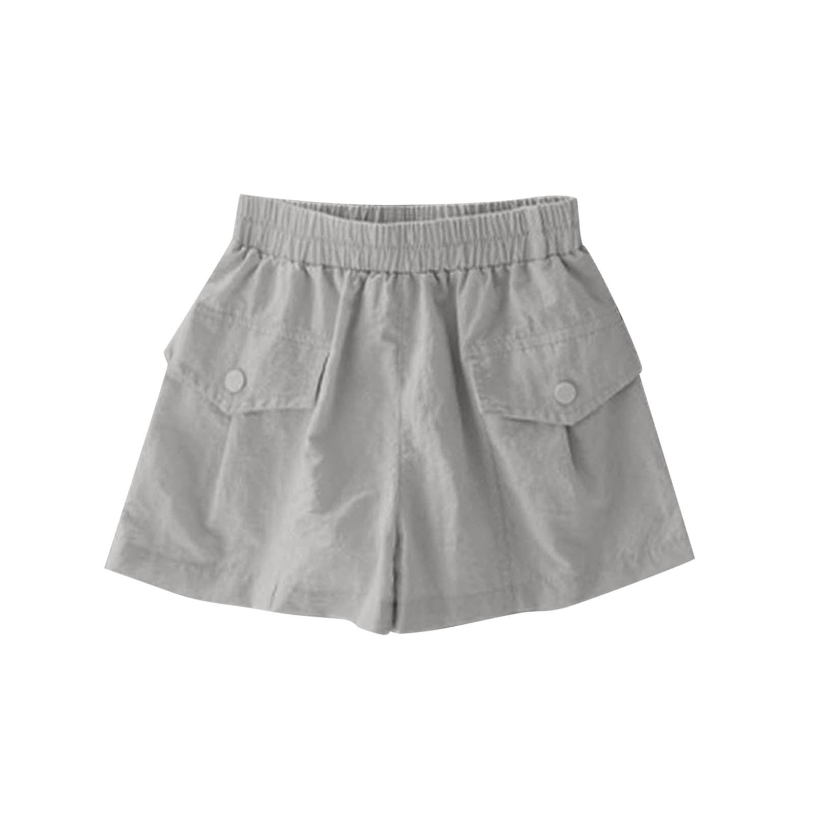 KAOOCXU Boy Versatile Trousers Solid Color Medium And Large Child ...