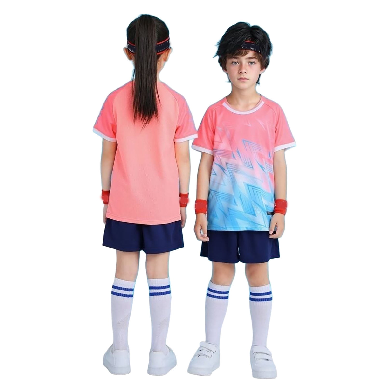 KAOOCXU Girls Versatile Outfits Cartoon Ice Cream Printed Short Sleeve ...