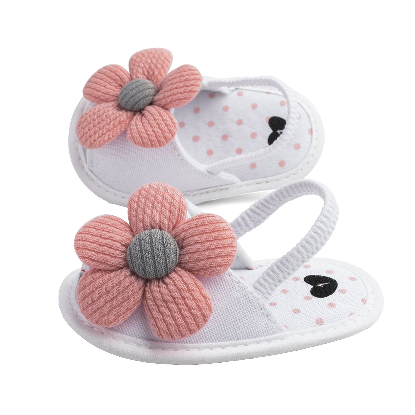 KAOOCXU Kids Leisure Sun Flower Baby Sandals Soft Sole Baby Toddler ...