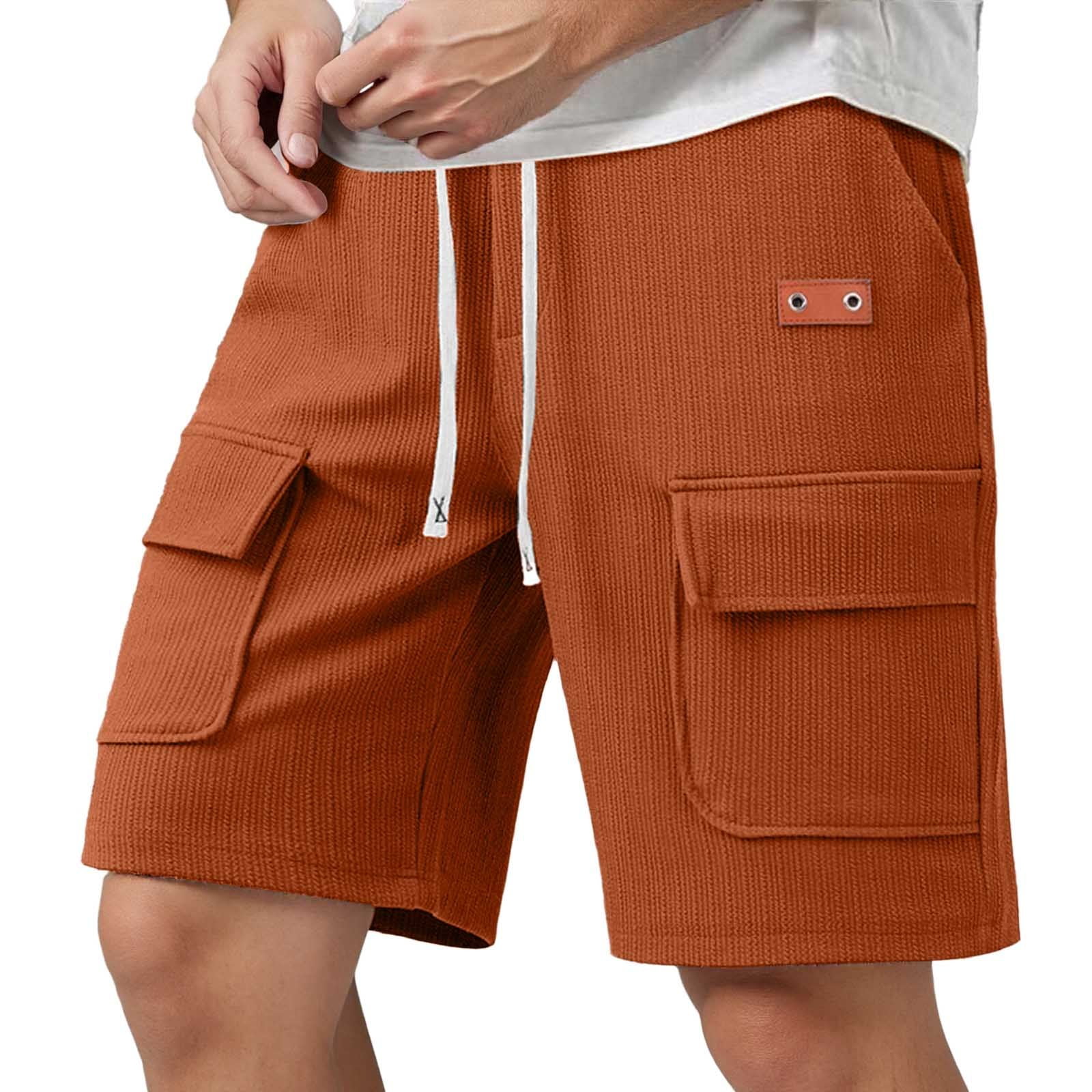 KAOOCXU Simple Trousers For Men Solid Color Stylish Labeling Straight ...