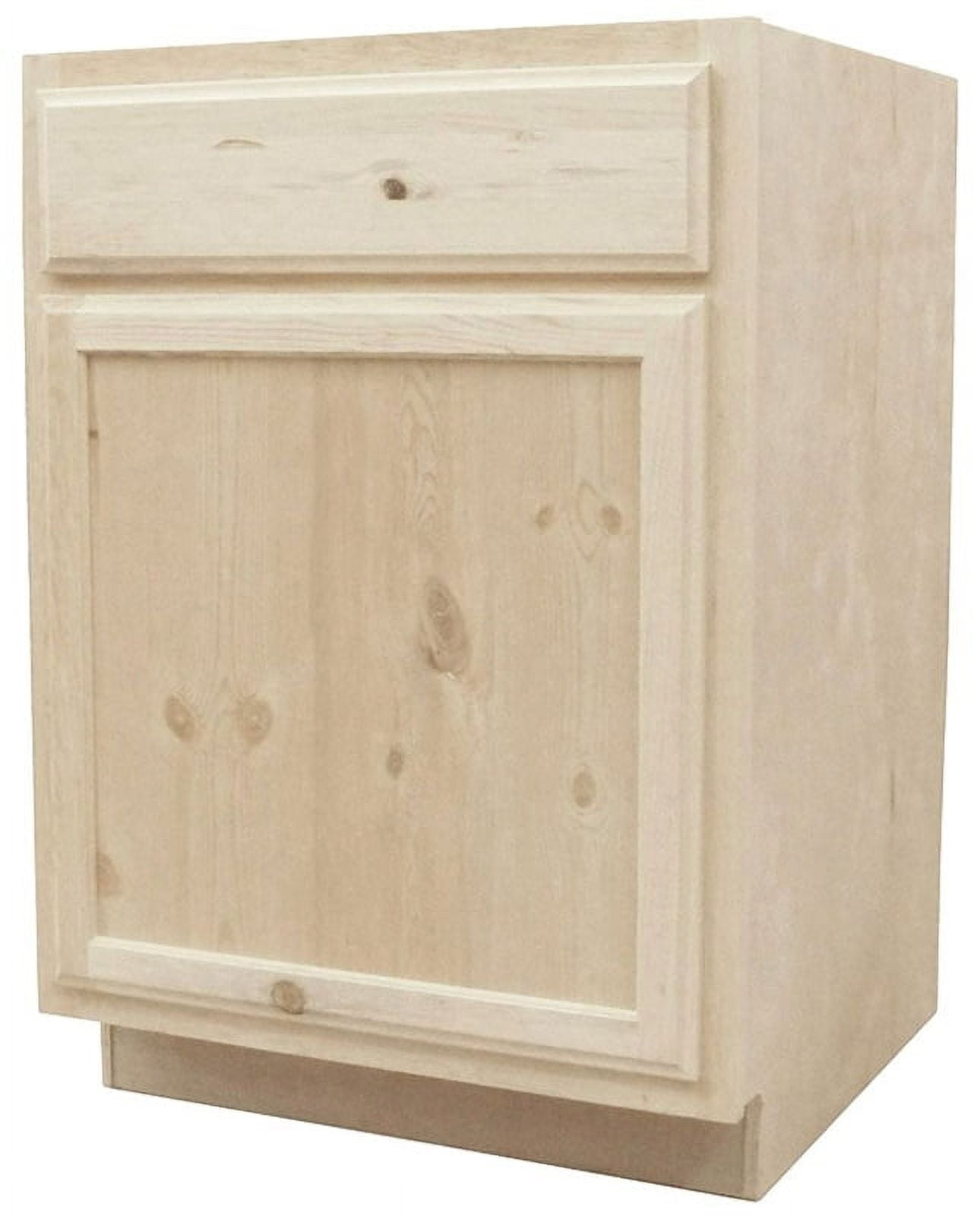 KAPAL LLC 24" Pine Base Cabinet B24-PFP - Walmart.com