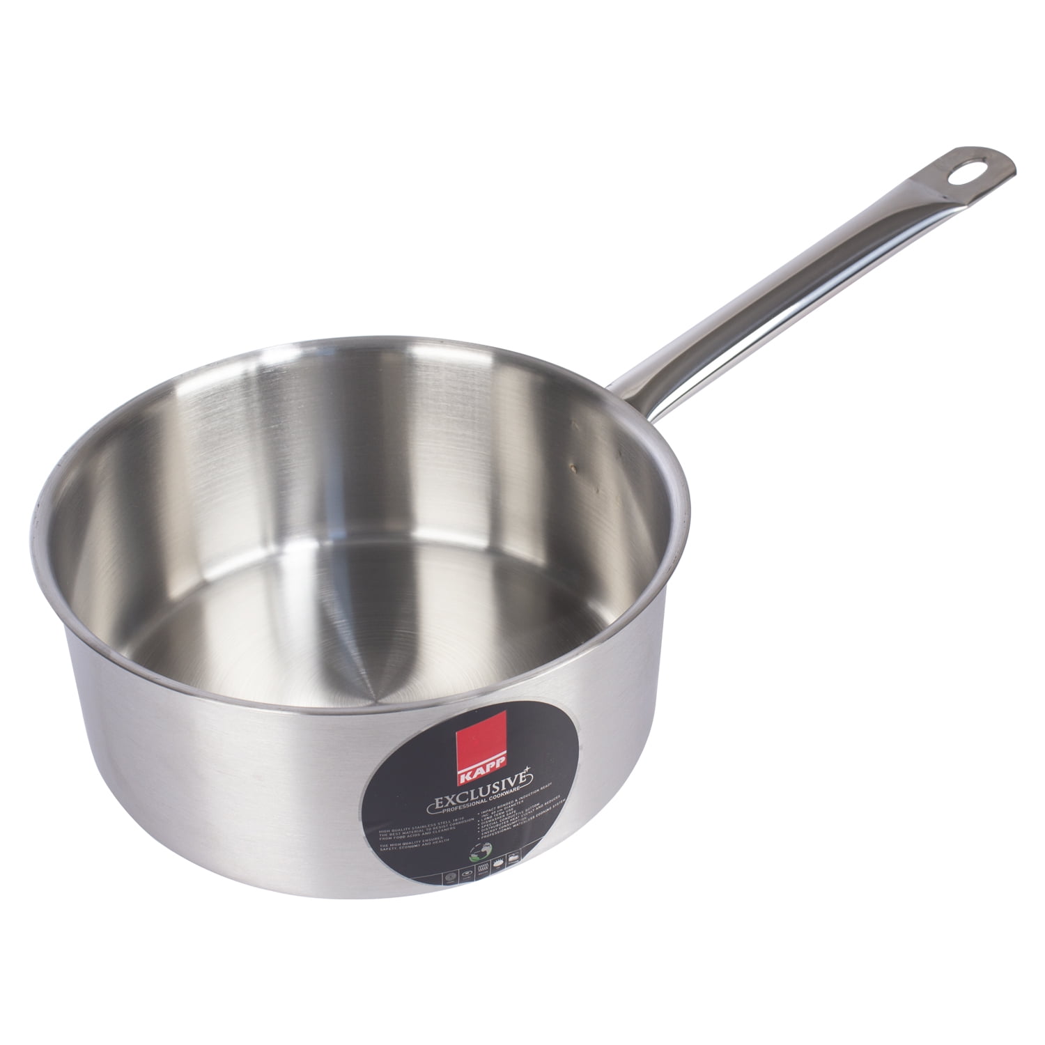KAPP Tri-Ply Stainless Steel Saucepan 5 Quart, Home Kitchen or ...