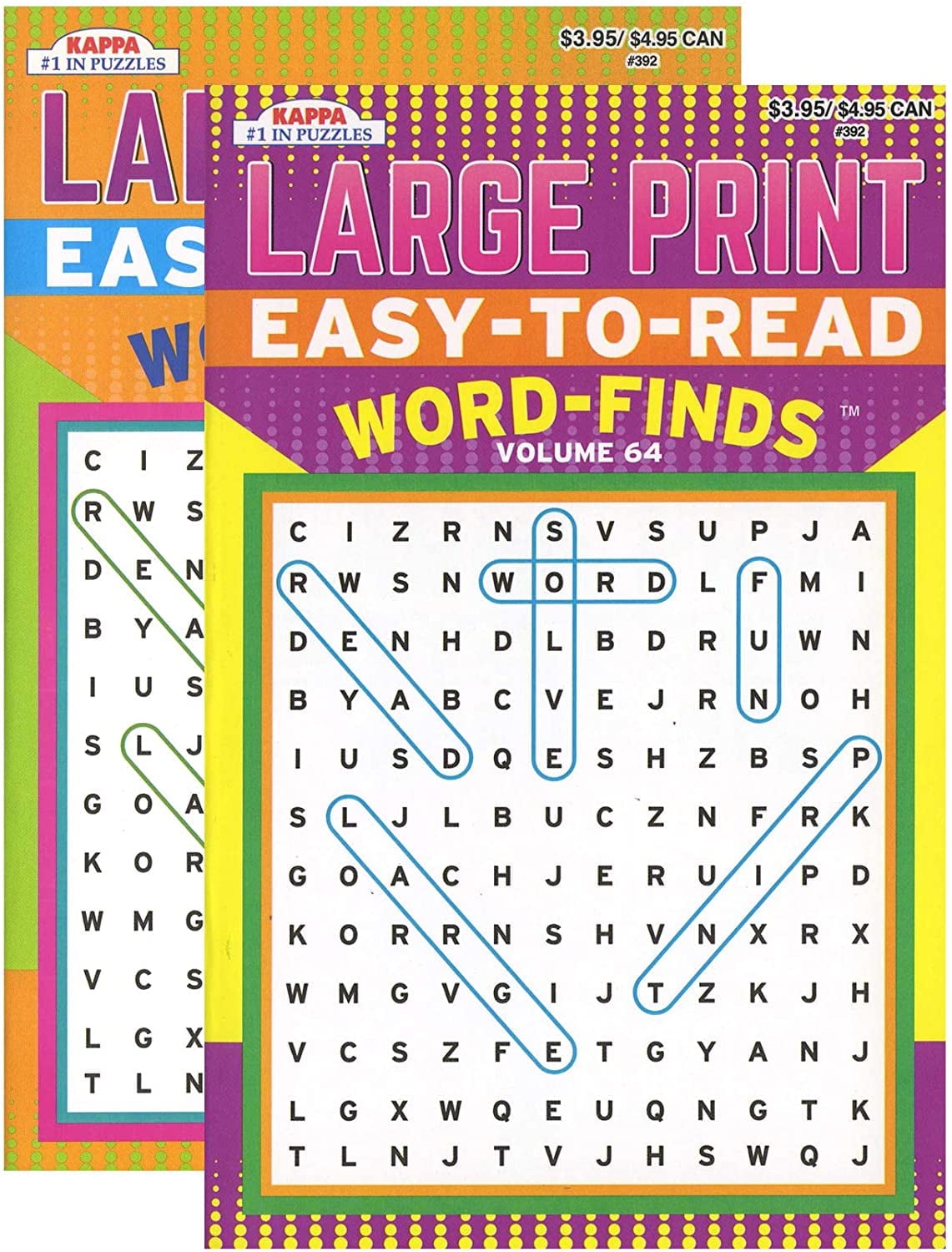 KAPPA Ultimate Word Finds Large Print Puzzles Book Digest Size | Fun ...