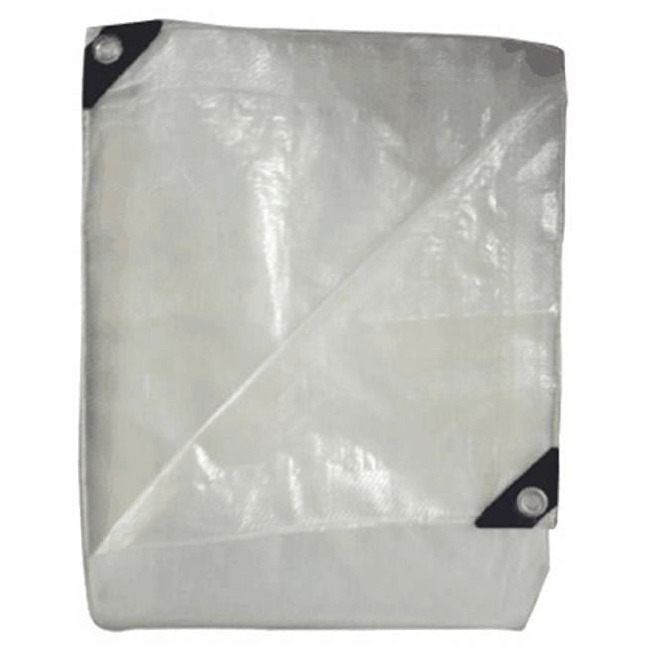 KAPS Tex 232603 25 x 40 ft. Tru-Guard Silver & White Farm Tarp ...