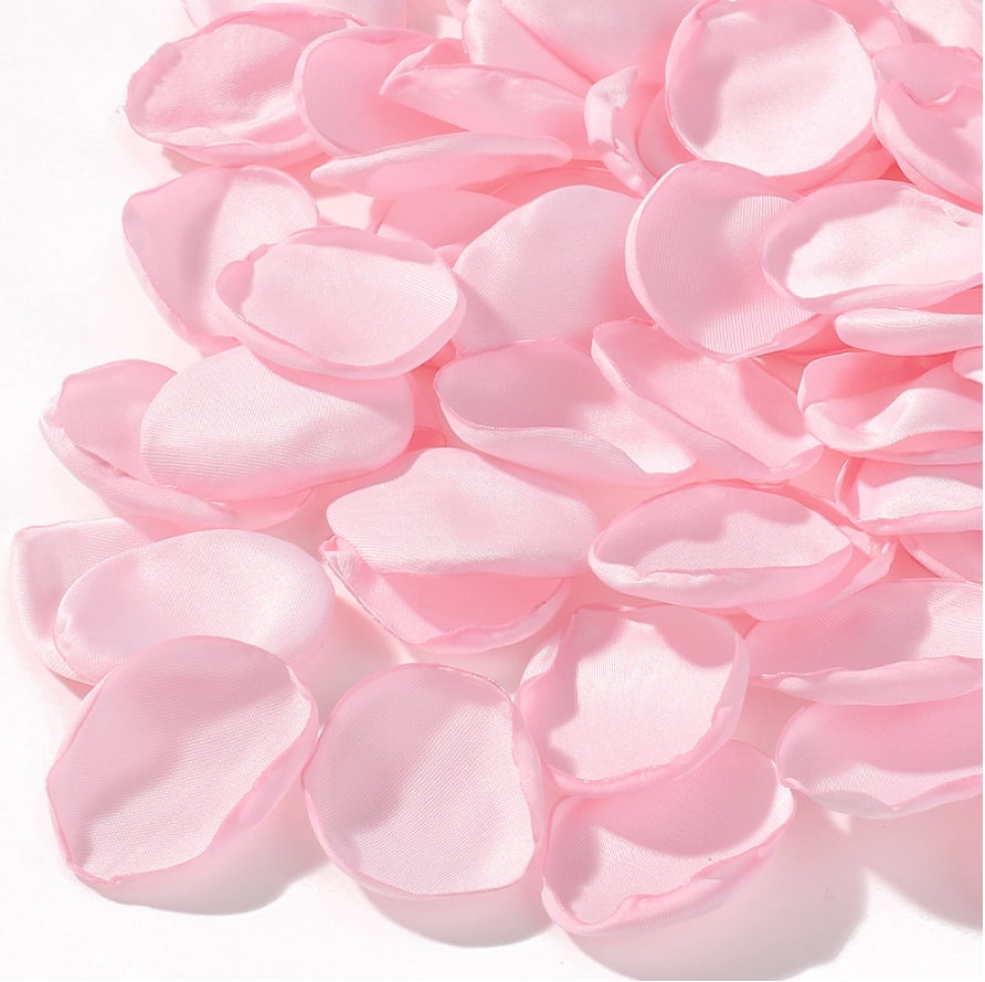 KAQ 200pcs/400pcs/600pcs Silk Rose Petals Ivory Flower Petals for ...
