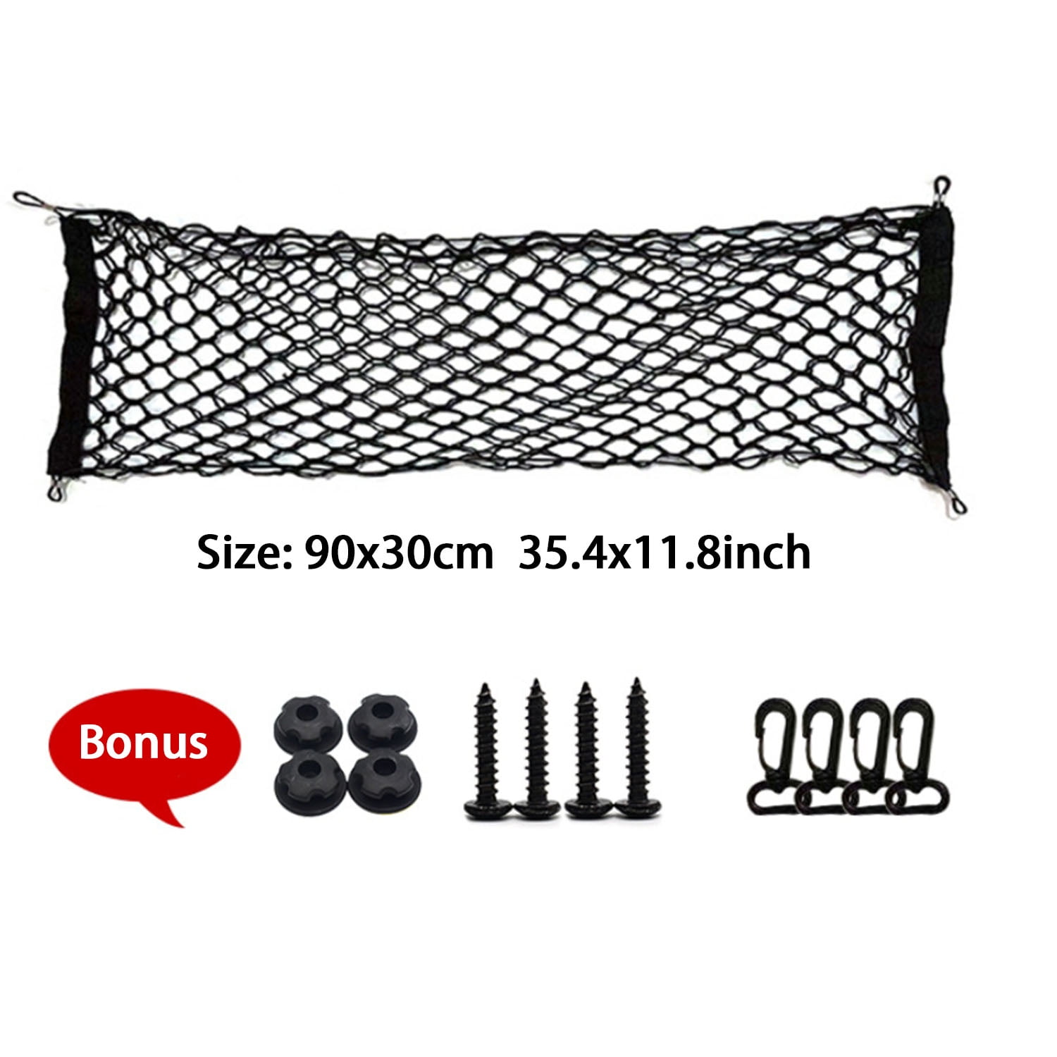 KAQ Cargo Net Stretchable, Car Exterior Accessories, Adjustable Elastic ...