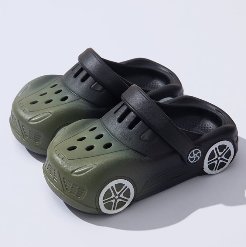 KAQ Girls Ventilated Play Shoes Kids Slip On Garden Shoes Boys ...