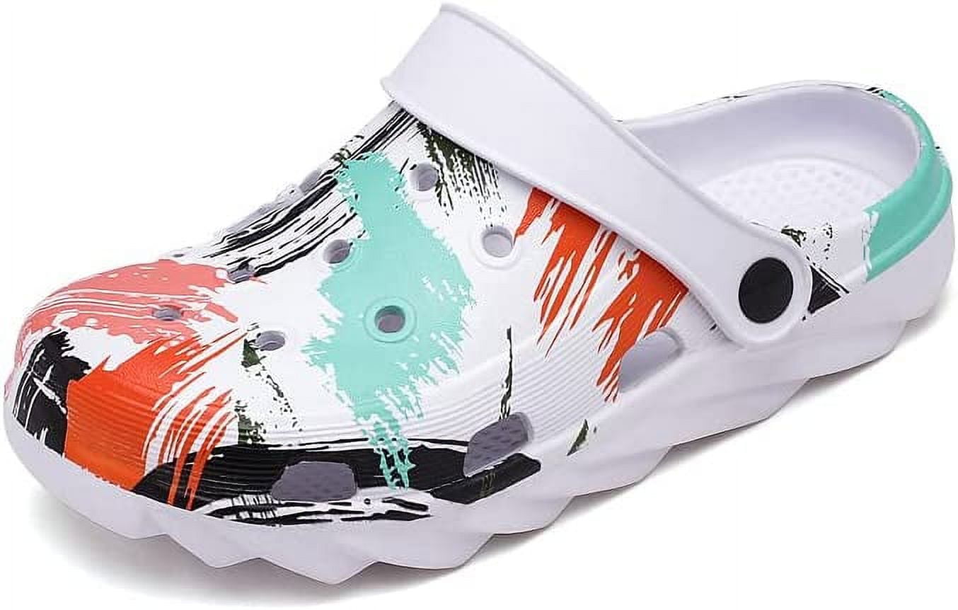 KAQ Kid's Garden Clogs Cute Slides Sandals Toddlers Beach Pool Shower ...