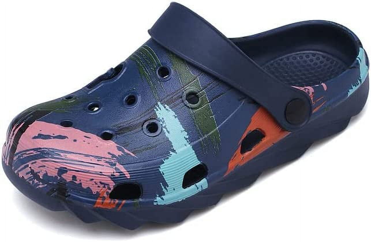 KAQ Kid's Garden Clogs Cute Slides Sandals Toddlers Beach Pool Shower ...