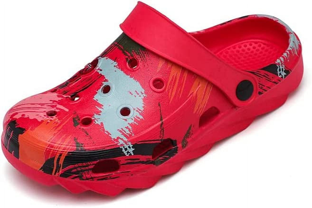 KAQ Kid's Garden Clogs Cute Slides Sandals Toddlers Beach Pool Shower ...