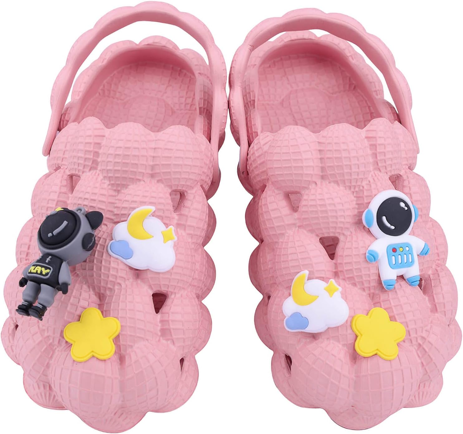 KAQ Kids Bubble Slides Boys Girls Bubble Shoes Clogs with Charms Funny ...