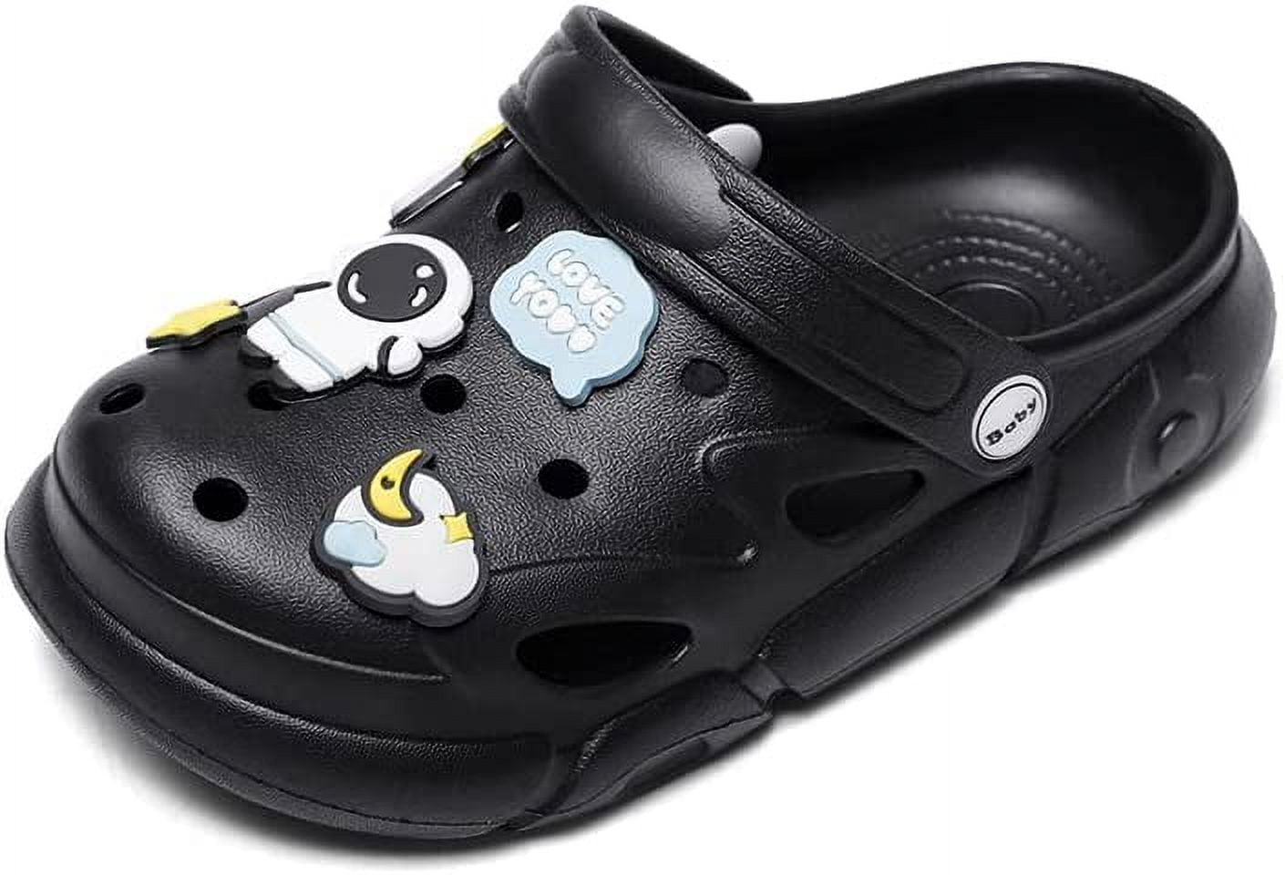 KAQ Kids Clogs Boys Girls Astronaut Clogs Slippers Cartoon Garden ...