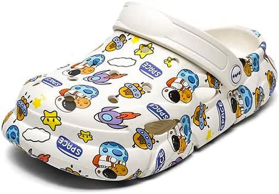 KAQ Kids Garden Clogs Children's Boys Girls Fun Cartoon Lightweight ...