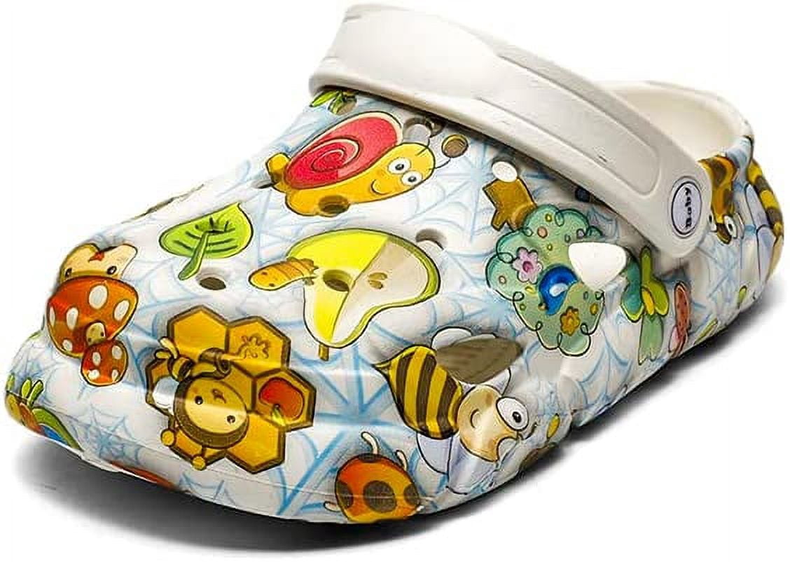 KAQ Kids Garden Clogs Children's Boys Girls Fun Cartoon Lightweight ...