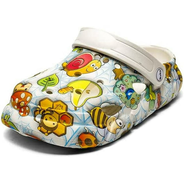 KAQ Kids Garden Clogs Children's Boys Girls Fun Cartoon Lightweight ...